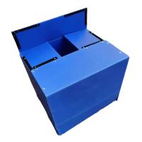 China Foldable Corrugated Plastic Box – Durable, Reusable, Stackable & Space-Saving for sale