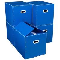 China Foldable Corrugated Plastic Box – Durable, Reusable, Stackable & Space-Saving for sale