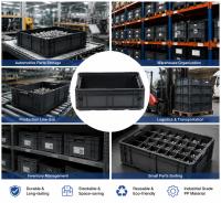 China Customizable According To Client Requirements Foldable Plastic Crates Featuring Ventilation Options For Ventilated Or Solid Sides Ideal For Storage for sale