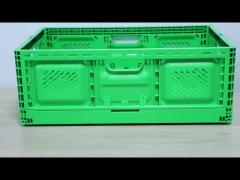 Cages de stockage de fruits en plastique paniers de stockage de légumes plié 600x400x52mm