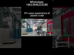 Plastic Crates Manufacturer Factory Tour  Injection Molding Production & Quality Control