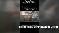 Plastic Moving Crate – Durable, Stackable, and Versatile Storage Solution