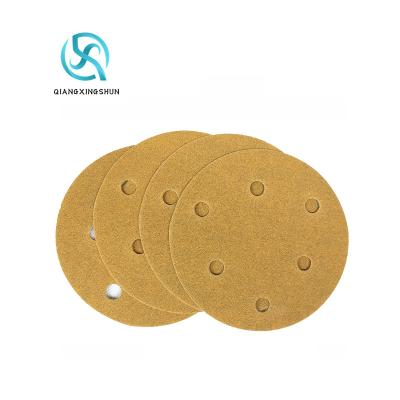 China Customzied Hook and Loop 125mm Dry Sandpaper Sanding Disk for Car body paint polishing for sale