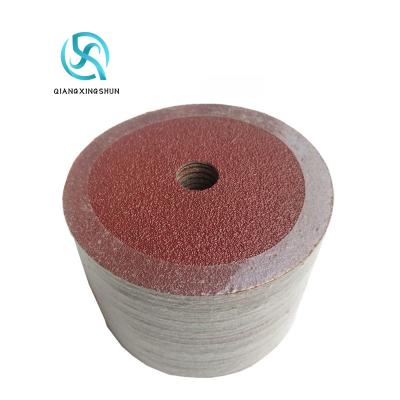 China High Quality Aluminum Oxide Resin Over Resin Abrasive Fiber Disc for sale