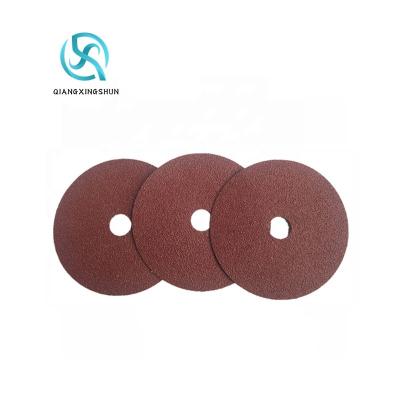 China Hot sale 5inc 36 grit cubitron II 987c 982c fs964 resin abrasive ceramic sanding fiber disc for sale