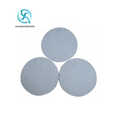 China Wholesale Factory Platinum Film Sanding Disc Rounded Hook and Eye With Hole for sale