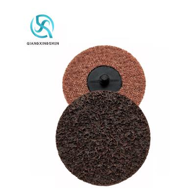 China High quality Non Woven 2 inch Torque sand disc used in sander for grinding for sale