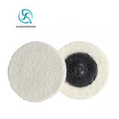 China Manufacturer 75mm Mini Quick Change Polishing Abrasive Wool Disc for sale