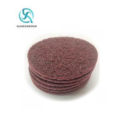 China 3M non woven Surface Conditioning sanding block grinding disc for sale