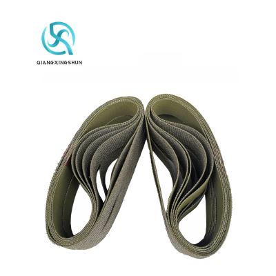 China Factory 30*533mm Electroplate Resin Grinding Diamond Abrasive Sand Belt For Metal Polishing for sale