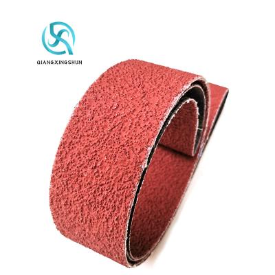 China OEM factory supplied ceramic belt for finishing tough metal with high performance for sale