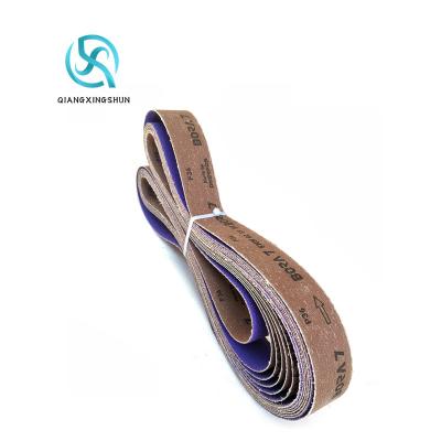 China OEM Manufacturer High Quality 2x72 inch Deerfos Bora 7  Ceramic Abrasive Sanding Belt for Knife Making for sale