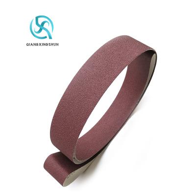 China High efficiency 50mm * 3500mm JA512 abrasive sanding belts for metal for sale