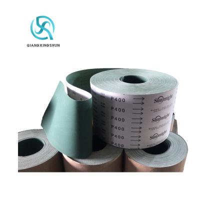 China Korea R330 Aluminum Oxide J Weight 150x50m Sanding Jumbo Abrasive Cloth Rolls For Gold Siviler polishing for sale