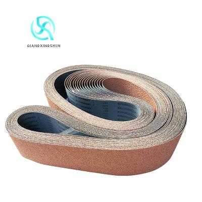 China Klingspor CS 322X 4*106 inch  Mirror Finishing Grinding Cork Abrasive Sanding Belt For Glass Stainless Steel Knife for sale