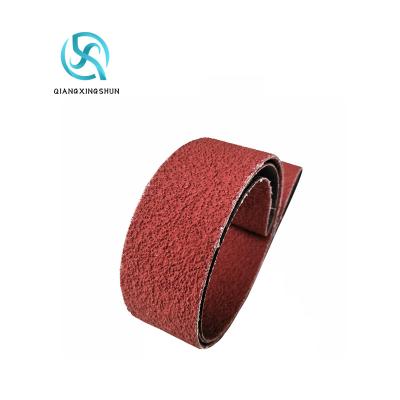 China Durable 150x1220 mm 3M 984F Creamic Grain Abrasive Grinding Sand Belt For Metalworking and Floor for sale