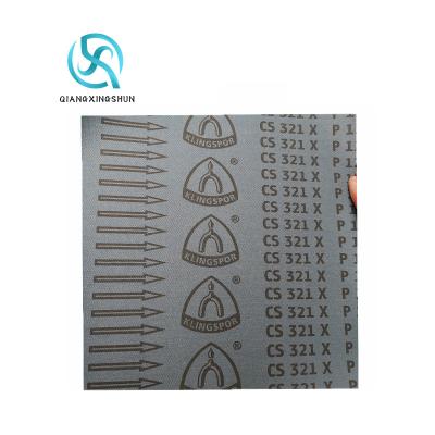 China CS 321 X Hard Silicon Carbide Cloth Sandpaper P120 Klingspor Abrasives for sale