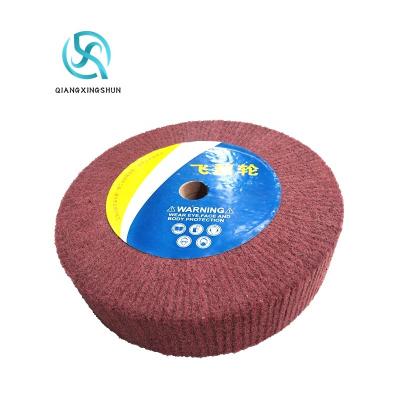 China Non Woven Abrasive Pad Make In Machine Material Fabric Floor Disc Bonded Polishing Pads Nylon Hand Making for sale