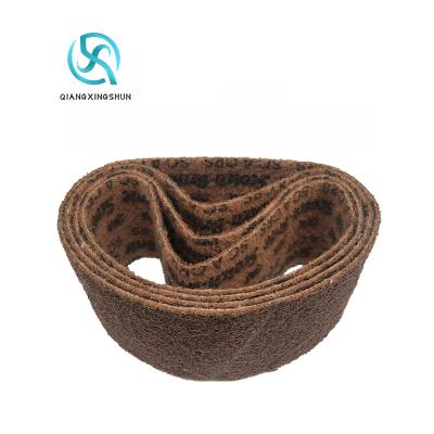 China Factory supply Non-Woven Abrasive Belt for Polishing Stainless Steel Kitchen Ware for sale