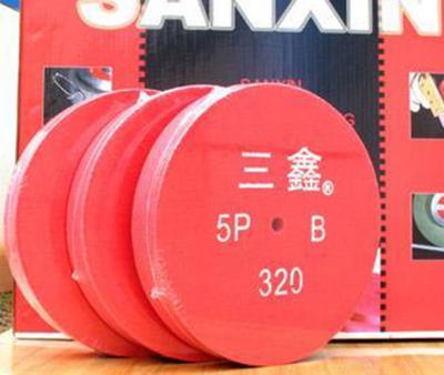 China High Quality 12X2X1 Inch Sanxin Non Woven Abrasive B Buffing Flap Wheel for Finishing Stainless Steel for sale