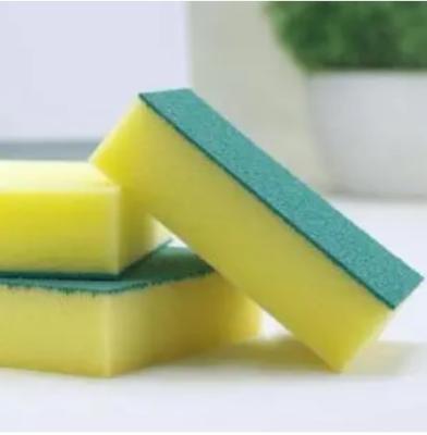 China Factory Supply Colorful Cleaning Dish Washing Sponge With Single Grit for sale