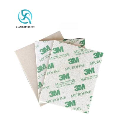 China 139mm x 114mm Flexible Foam Backing  Abrasive Softback Sanding Sponge Pad For Surface Materials for sale