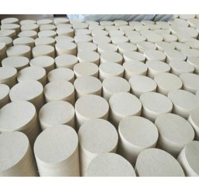 China Customized Size Wool Felt Polishing Wheel  For Mirror Finishing for sale