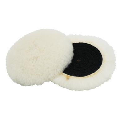 China 3 inch to 8 inch Long hair buffing wool pad for automobile car finishing for sale