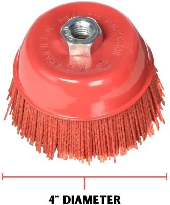 China Factory Supply Nylon Cup Brush with 5/8