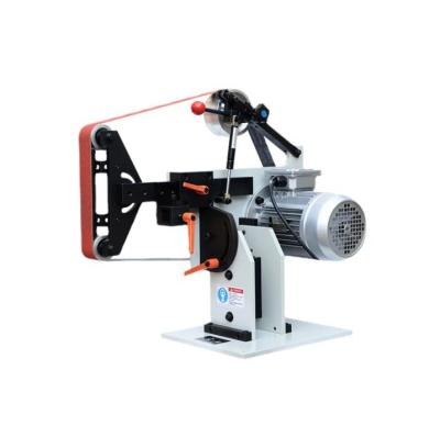 China Multi Function Electric Professional Wide Desktop Metalworking Grinding Belt Sander Machine for Metal Knife Sharpening for sale