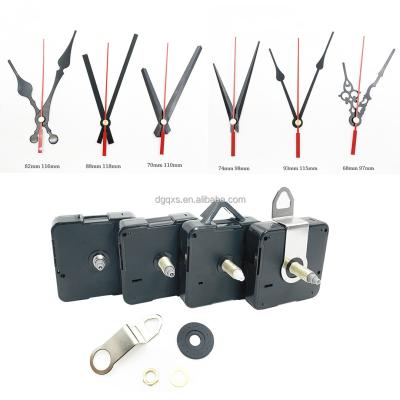 China Factory direct sale silent hanger hook quartz clock movement quartz clock pointer clock accessories for sale
