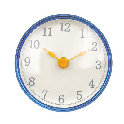 China 70mm Roman Numeral Quartz Clock Insert with Gold Trim for sale