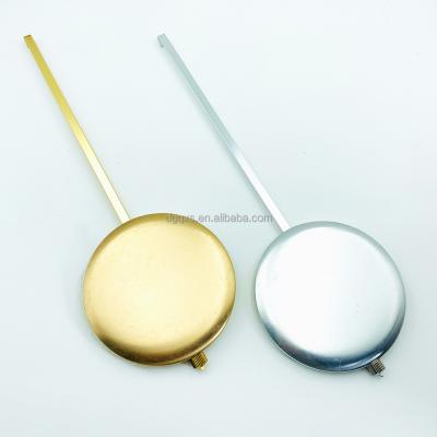 China High Gloss Plating Golden Silver Metal Swing Hammer Wall Clock Pendulum Bob for sale