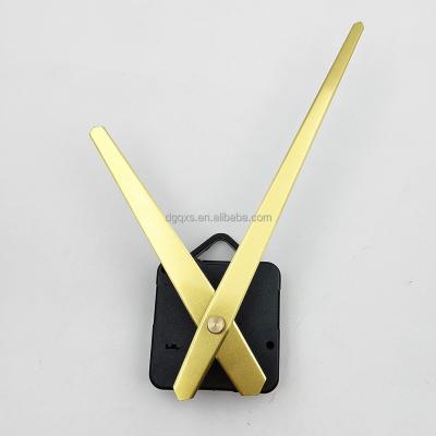 China DIY Silent Quartz Wall Clock Movement Mechanism Kits With Gold Hands for sale