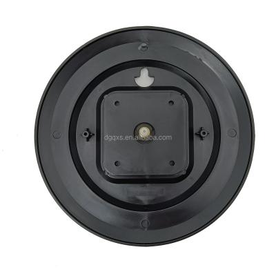 China Wall clock parts 160mm Large Round Plastic Back Cover DIY Clock Wall Clock Black Back Cover for sale