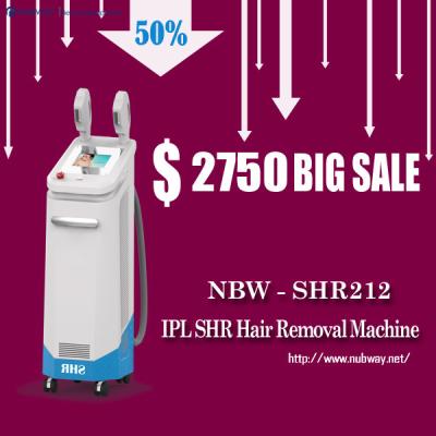 China 2014 big promotion high quality shr machine hair removal permanently for sale