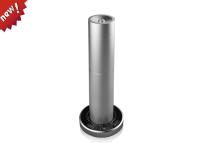 China Silver Cylindrical hotel scent machine , Portable Automatic essential oil diffusers for sale