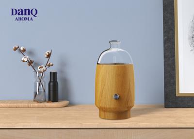 China Desktop Waterless Air Freshener Machine With Wooden Material for sale