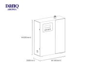 China 150m3 Coverage Electric Aroma Diffuser Controlled By APP for sale