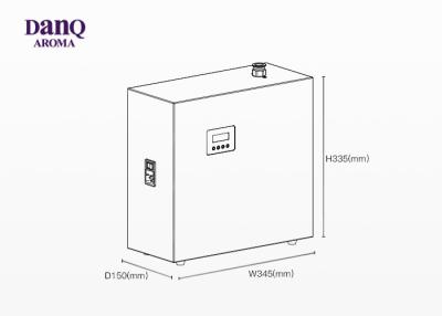 Cina Diffusore commerciale dell'aroma dell'olio di fragranza del metallo AC220V con la HVAC collegarsi in vendita
