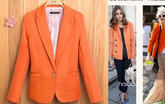 Fashion Candy Colors Professional Outwear Women Coat (MU6626)