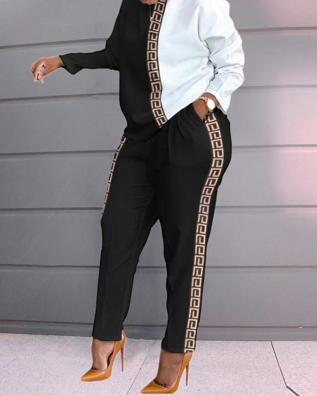 2021 Explosive Printed Pants Set