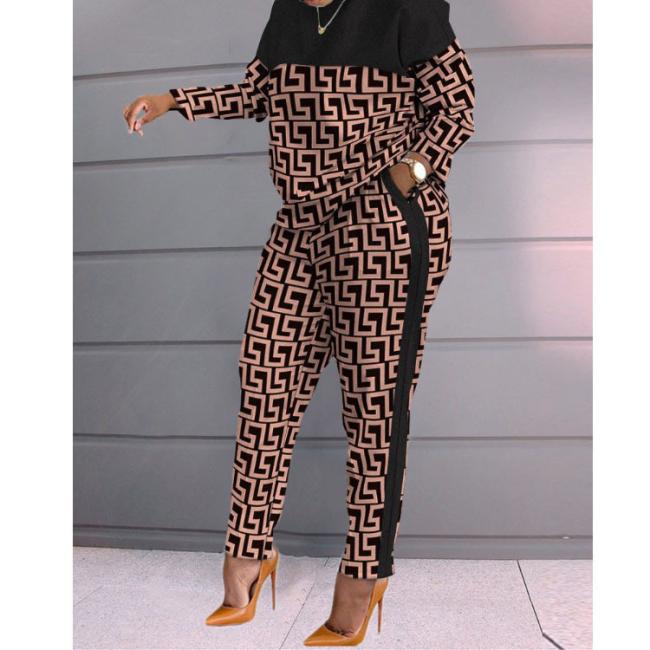 2021 Explosive Printed Pants Set