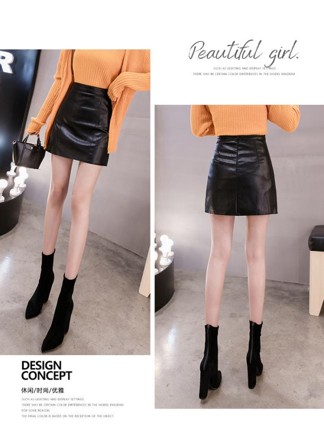 Solid Smooth Custom High Waist Wrap Short Skirts