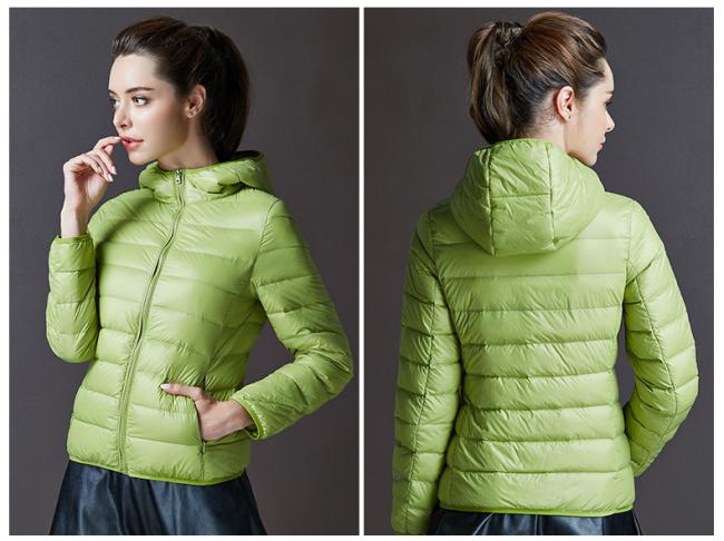 Latest High Quality Ladies Light Quilted Winter Jackets