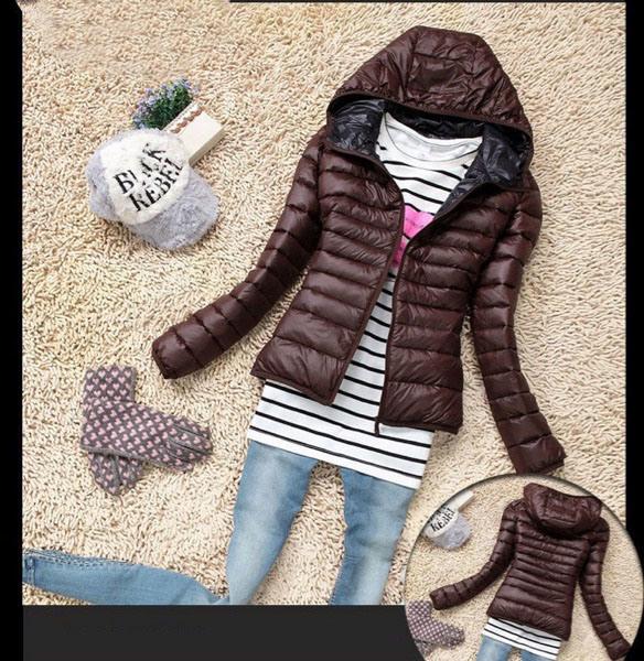 Latest High Quality Ladies Light Quilted Winter Jackets