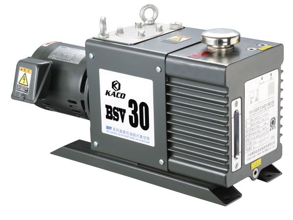 Quality BSV30 Oil Rotary Vane Type Vacuum Pump 30m3/H For Refrigerator Refrigerant Charging for sale