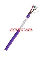 China RoHS UL2586 PVC Double Insulated Copper Wire Multi Core Shield Cable for sale
