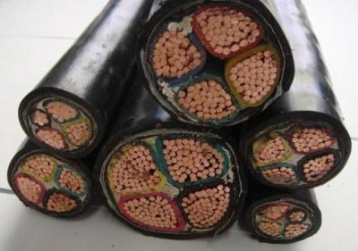 China 0.6/1KV revisten el cable de transmisión con cobre forrado PVC aislado PVC de la base (YJV22) en venta