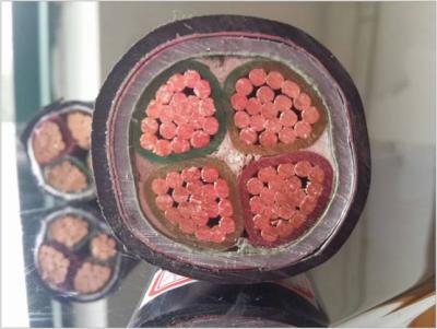 China 0.6/1KV revisten el cable de transmisión con cobre forrado PVC aislado PVC de la base (YJV 3x185+1x95) en venta